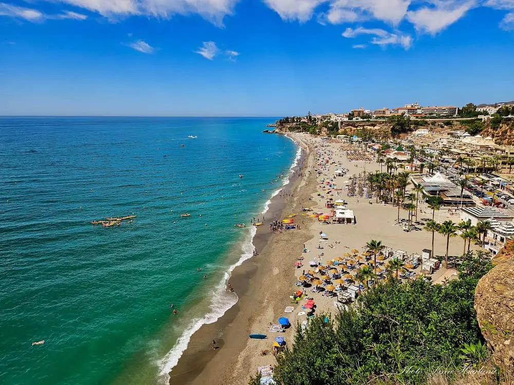The ultimate guide to Burriana Beach in Nerja (+ Local Tips!) - Brainy ...